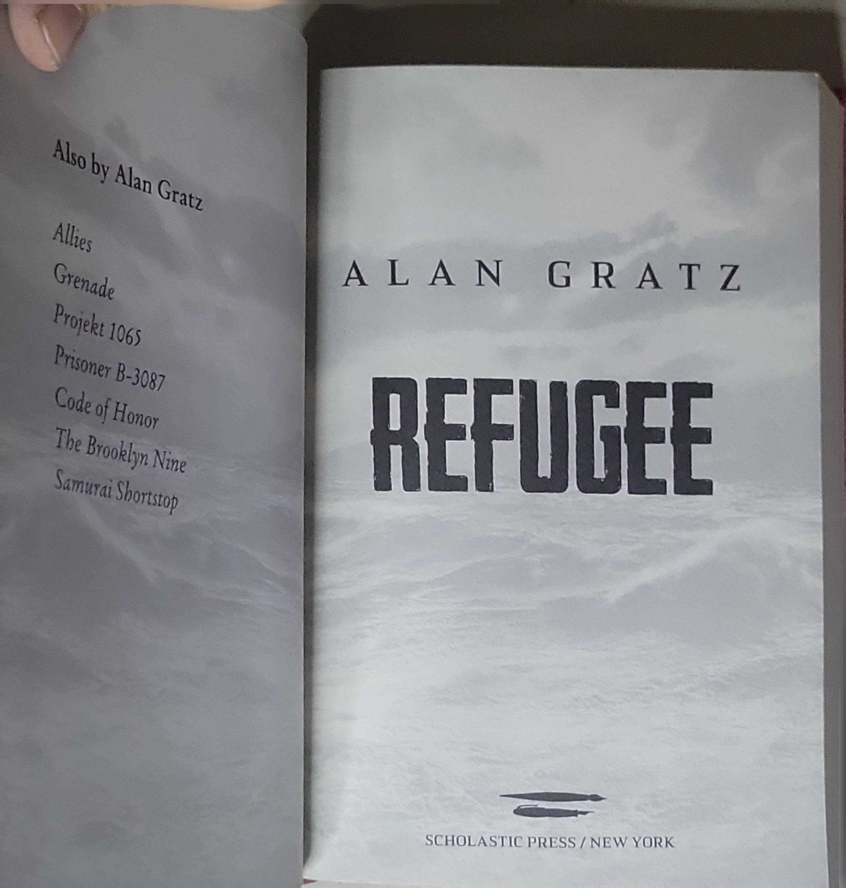 Refugee By Alan Gratz – Book Treasures - كنوز الكتب
