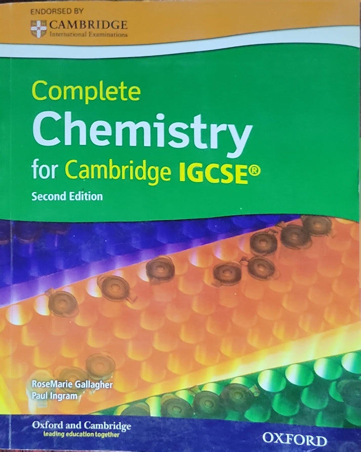 Complete Chemistry for Cambridge IGCSE: Second Edition By RoseMarie ...