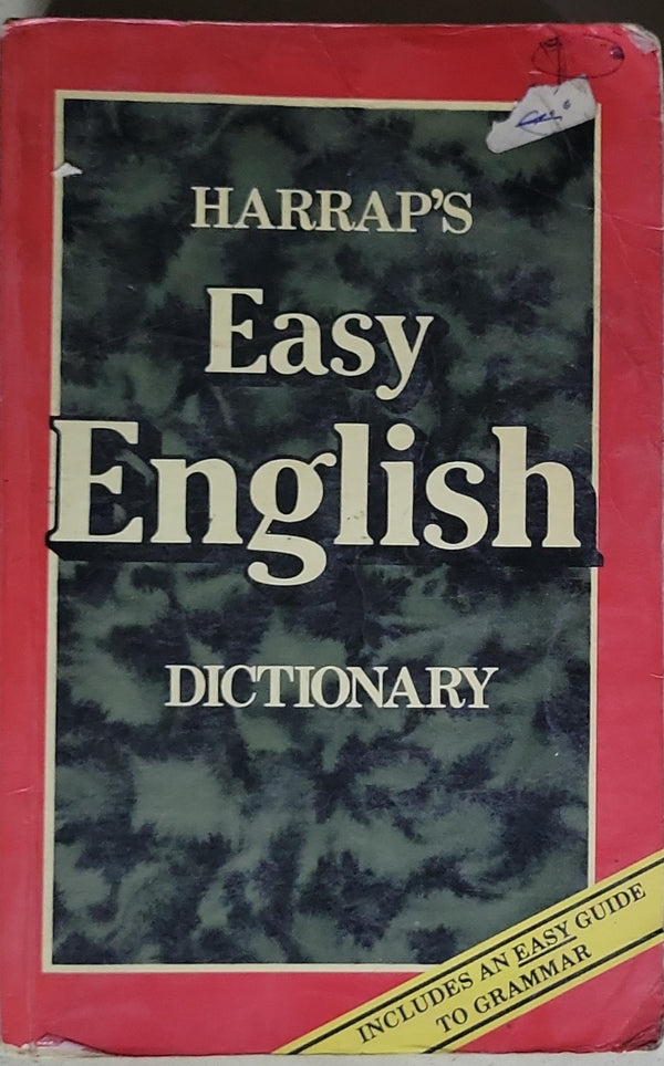 HARRAP'S Easy English: Dictionary By Harrap's – Book Treasures - كنوز الكتب