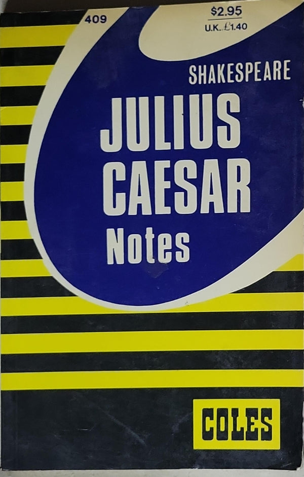 Julius Caesar: Notes By Shakespeare – Book Treasures - كنوز الكتب