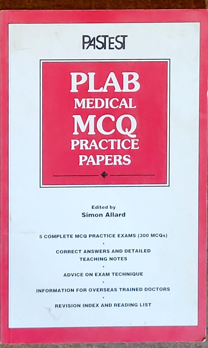 PLAB Medical MCQ Practice Papers – Book Treasures - كنوز الكتب